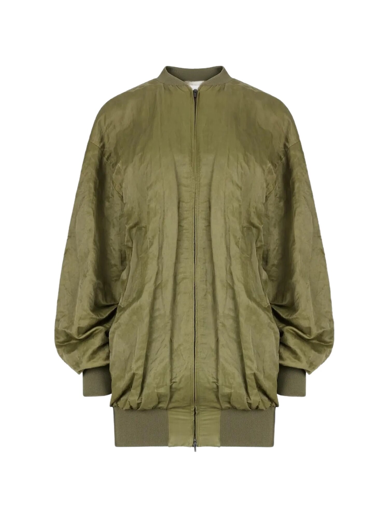 Куртка Winkler wrinkled-finish oversized bomber jacket