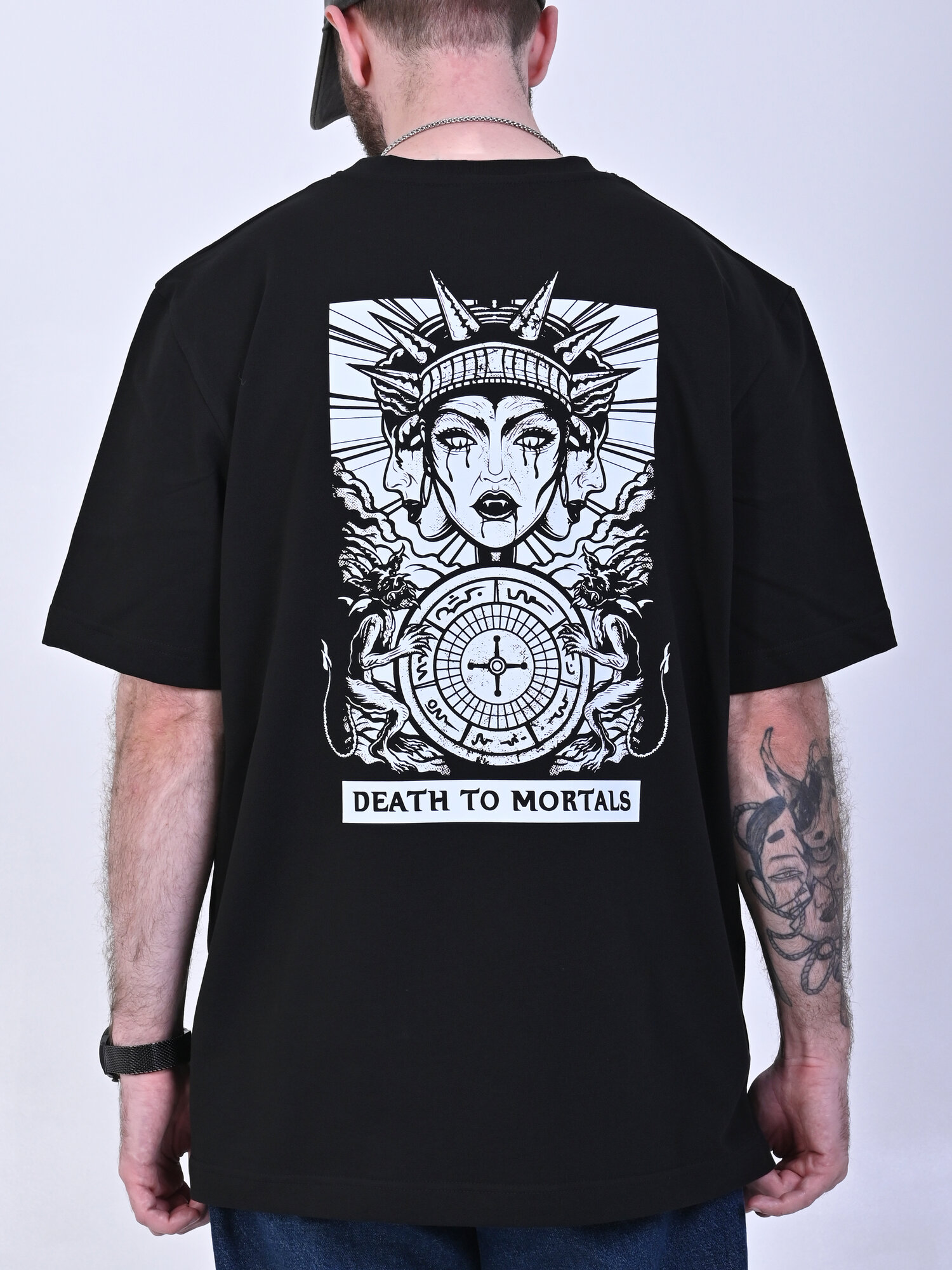 Футболка Death to Mortals Wheel of death