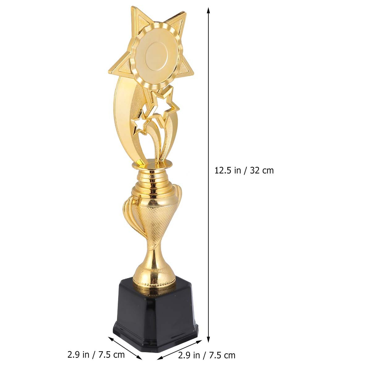 Кубок Для Конкурсов И Игр 1 Штук Цвет Золотой Размер 32.00X7.50X7.50Cm