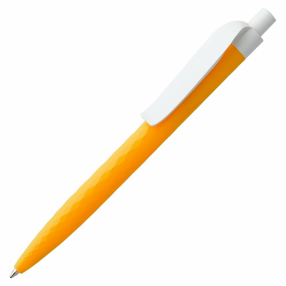 2 шт. Ручка шариковая Prodir QS01 PMP-P, оранжевая с белым, Prodir