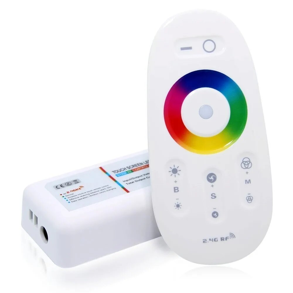RGB Контроллер 12В/24В 18А 2.4G White RGB controller