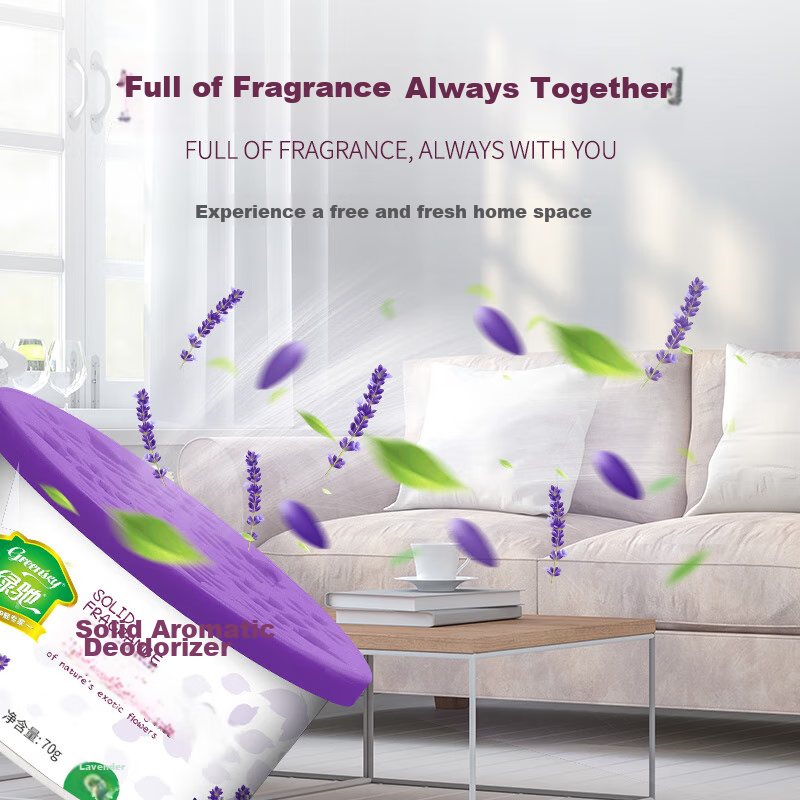 Lvchi 8-упаковочный набор твердого ароматизатора с лавандой и жасмином для туалета, спальни и автомобиля Цвет：Набор с