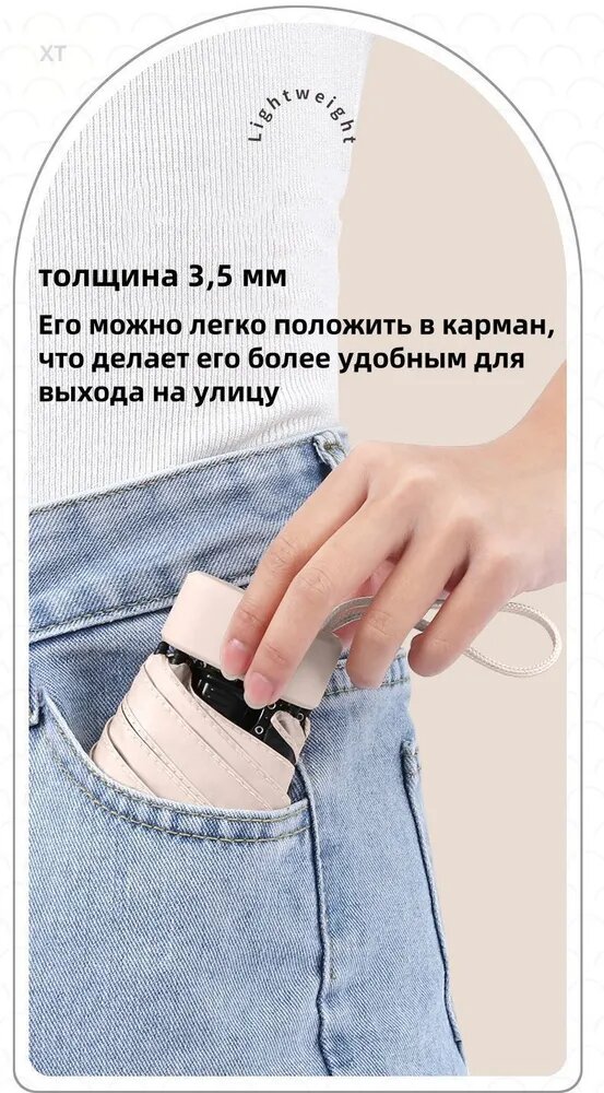 Зонт , синий — фото 1