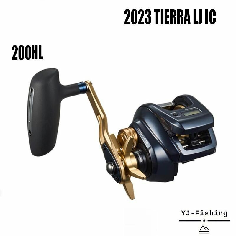 DAIWA 2023 TIERRA LJ IC 200HL Под левую руку Кастинговое Катушка