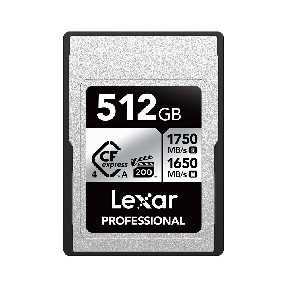 Lexar CFexpress Type A SILVER карта памяти 2TB 1TB 512GB 256GB для Sony Alpha 9 III, Alpha 1, 512GB
