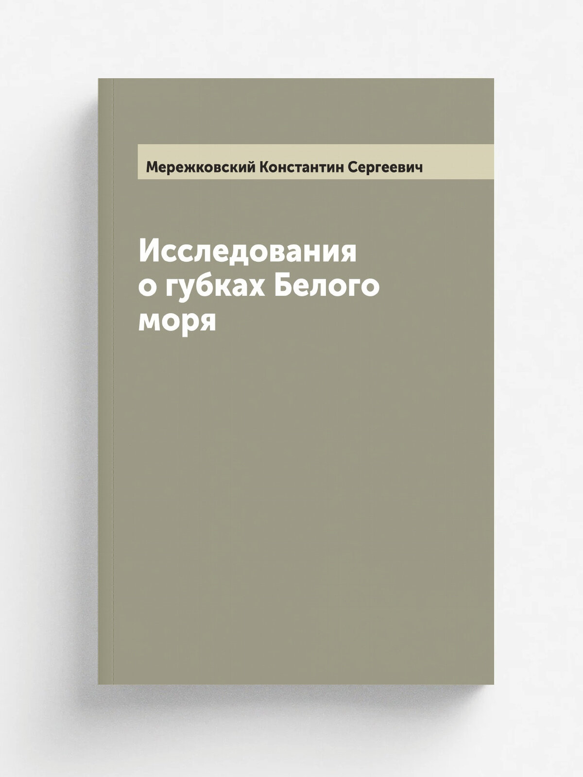 Исследования о губках Белого моря