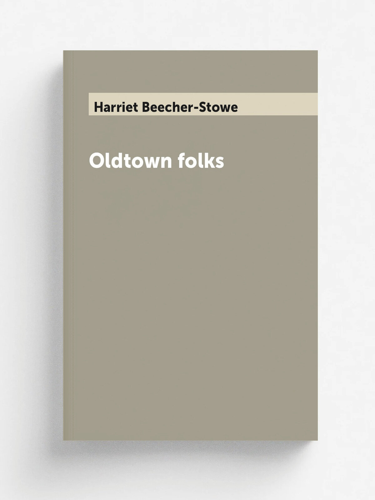 Oldtown folks