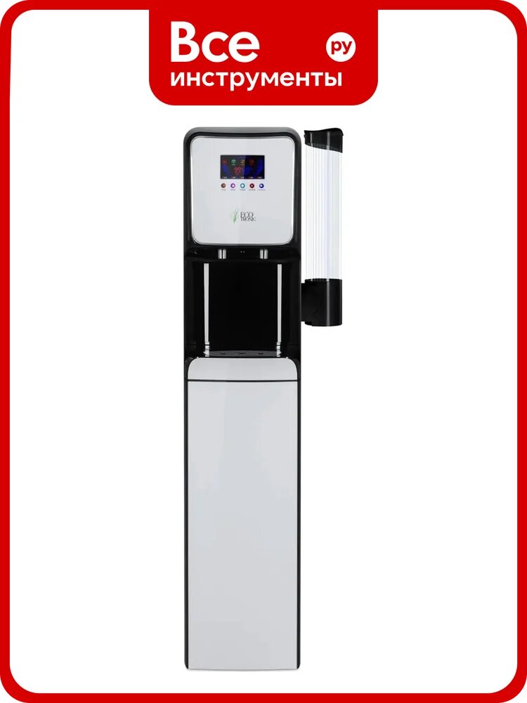 Пурифайер Ecotronic L8-R4LM, UV, белый/черный, напольный, 2 крана, 120 Вт
