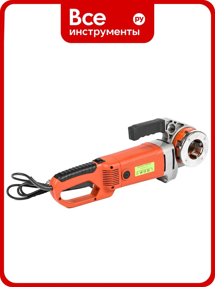 Электрический клупп TD-tools TD1075A, для нарезания резьбы, 2300 Вт, 6 головок в комплекте