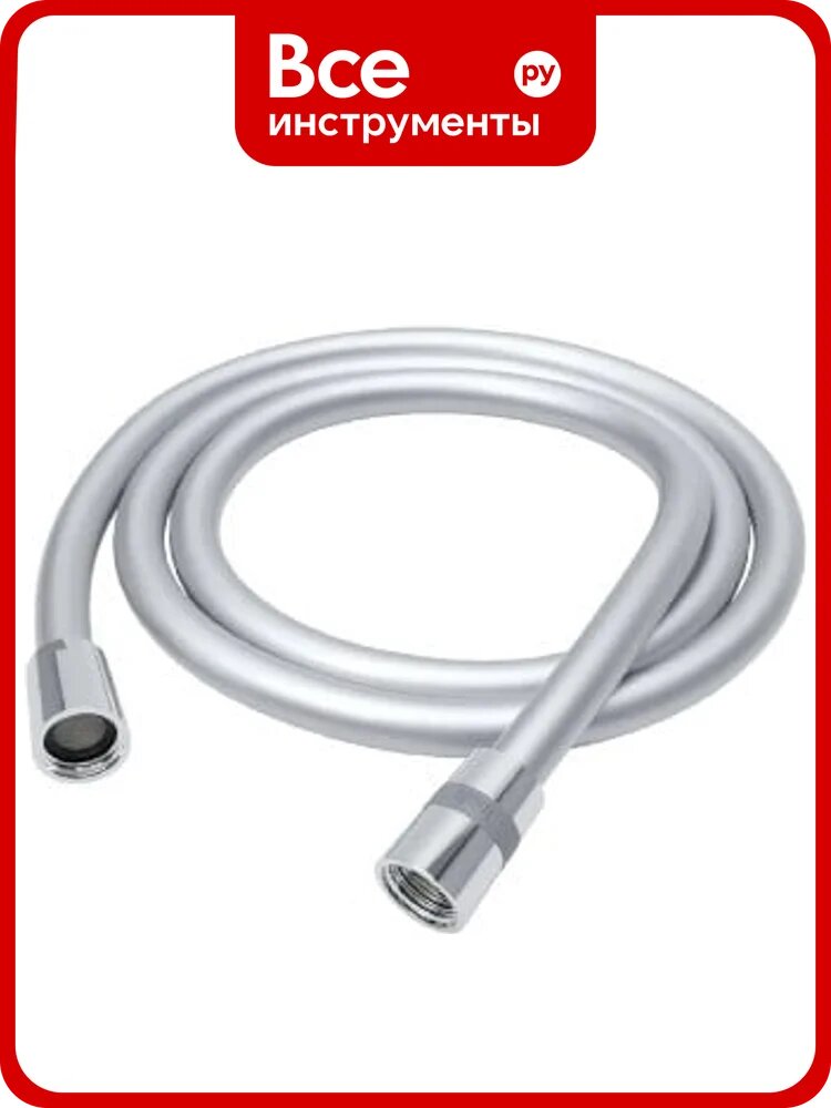 Шланг для душа, PVC усиленный, 1.5м IDDIS A50711 1.5, для душевой лейки