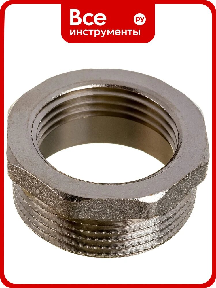 СТМ Футорка 1-1/4" x1" штуцер‑гайка CRB114M1 латунный бытовой соединитель внутренне‑наружного типа