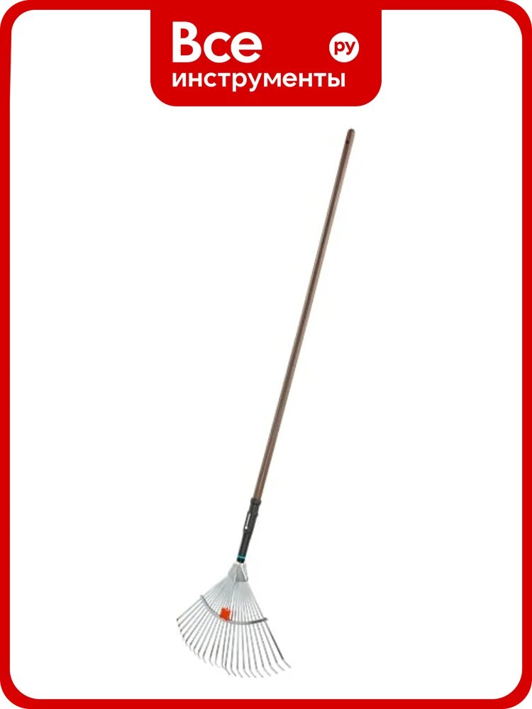 Веерные регулируемые металлические грабли GARDENA NatureLine 17107-20.000.00