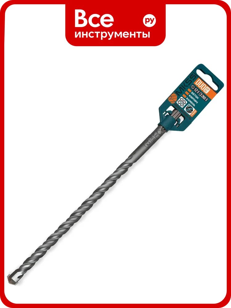 Бур по бетону Duo MKSS Toolbox DS1226 12x260мм (SDS-plus) MKSS DS12260