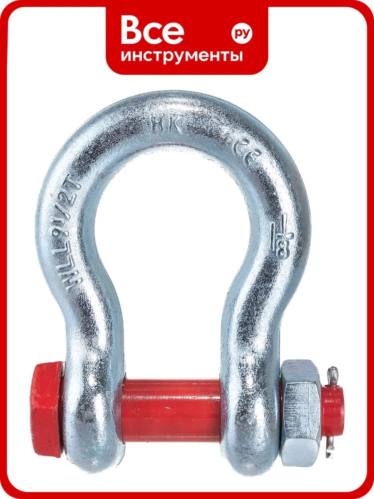 Омегообразная скоба TOR тип G2130 1239506 из оцинкованной стали, омега профиль, предназначена для надежного крепления