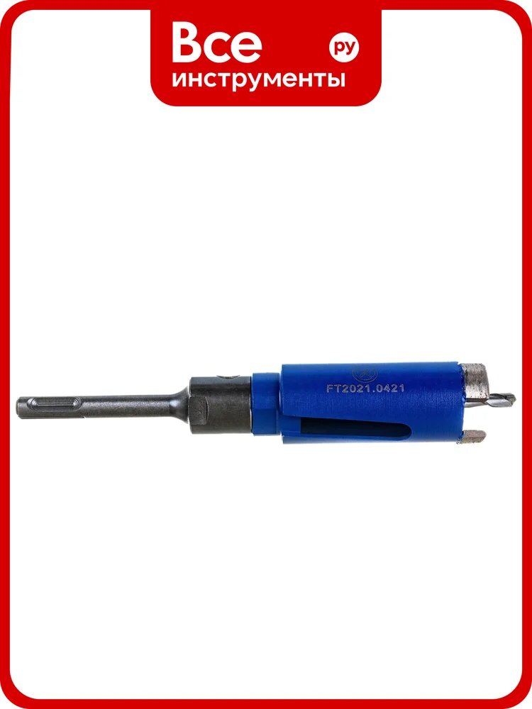 Алмазная коронка SDS-Plus безударная 35 мм Strong СТК-06400035 с сегментами алмазными с сухим резом