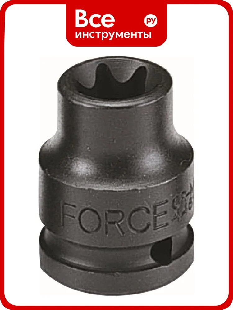 Головка 1/2", Е18 FORCE 44618