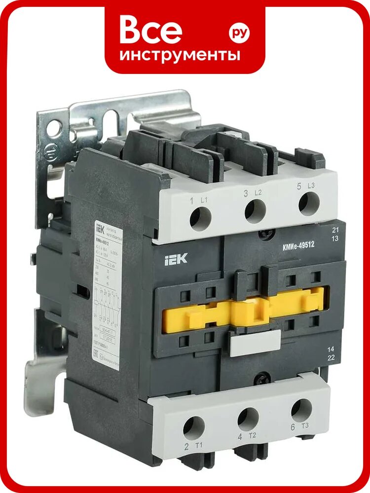 Контактор, IEK, IEK КМИ-49512 95А 220В ИЭК KKM41-095-230-11, Дополнительные, характеристики