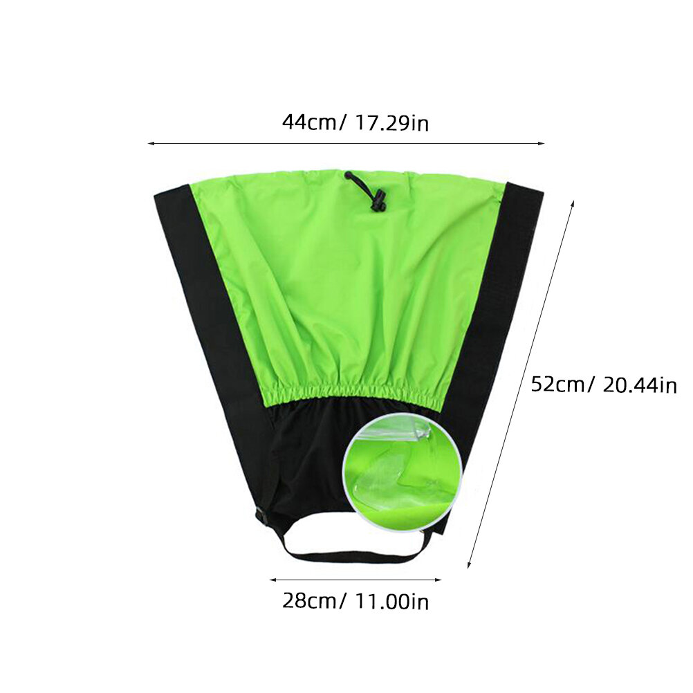 1 Pair Защитные Наколенники Для Внешней Одежды Зеленого Цвета 52.00X44.00X28.00Cm