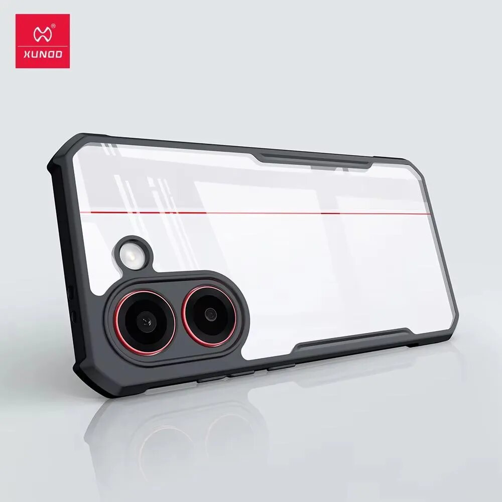 Чехол на Xiaomi Poco X8 Pro XUNDD чехол от падений Прозрачный