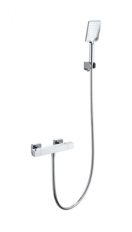 Смеситель для душа Wonzon & Woghand Stay WW-B2062-A-CR с термостатом, хром, латунь