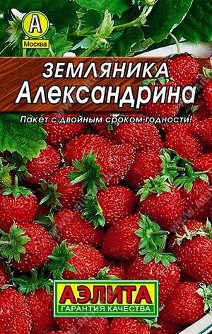 Семена Земляника Александрина 0,03 гр. Агрофирма Аэлита 0,03 грамма