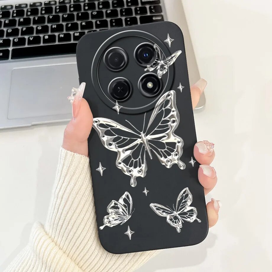 Soft Silicone Phone Case For Huawei Nova 12i 13i 12s 12 SE Funda Cartoon Animal Flower Girly Fashion Printed Back Cover Nova12i
