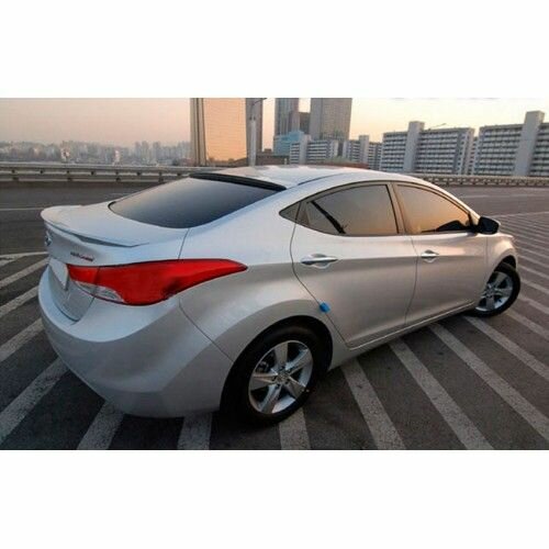 Спойлер на стекло Hyundai Elantra Md Козырек Хендай Элантра 5