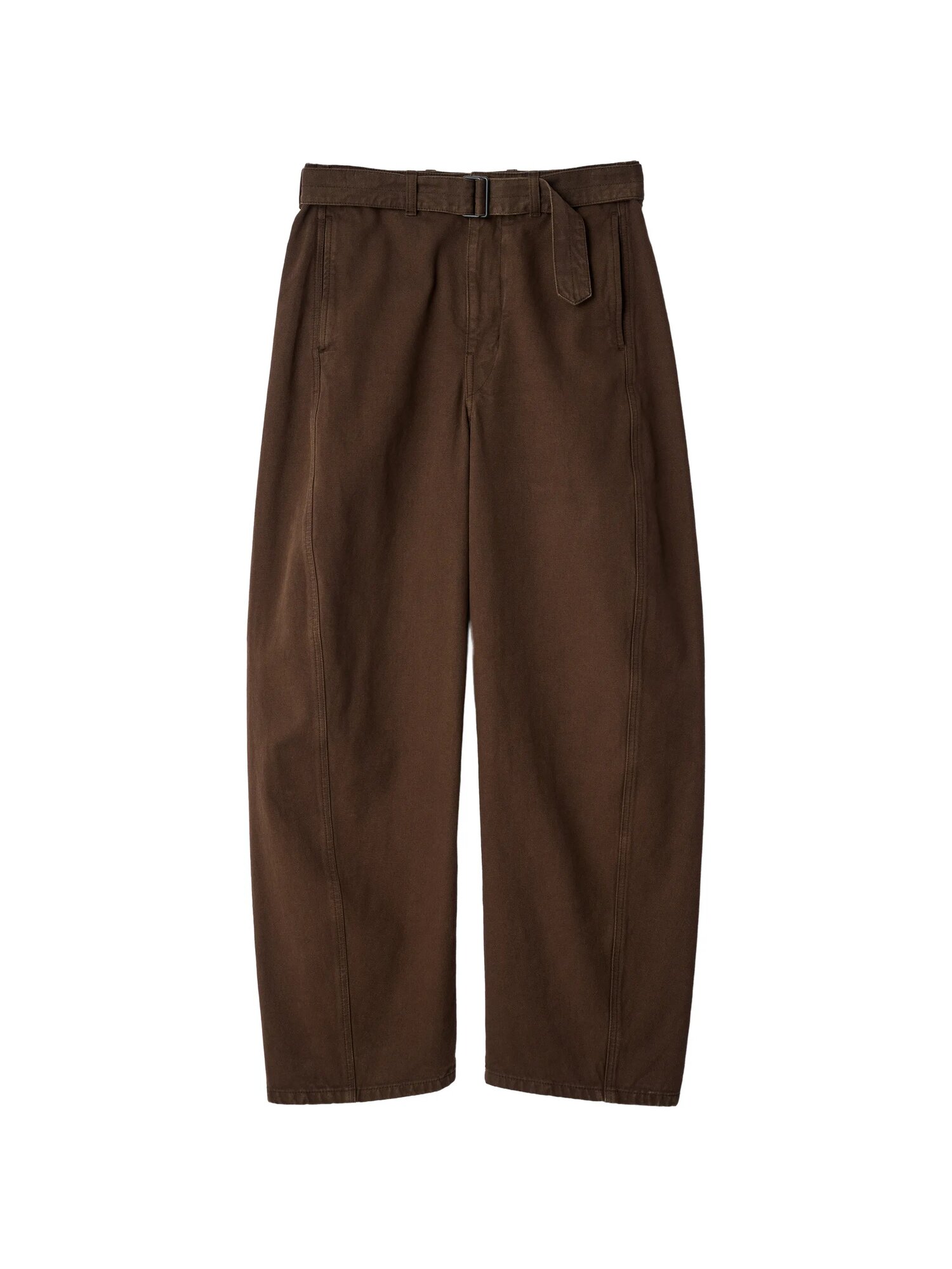 Брюки Twisted belted pants in dyed heavy broken twill