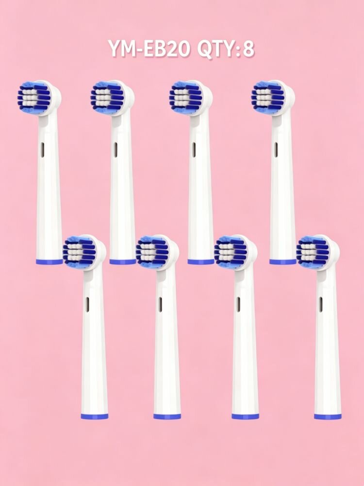8 шт. Сменные насадки для электрических зубных щеток Oral-B, кроме моделей iO, Sonic и Pulsonic