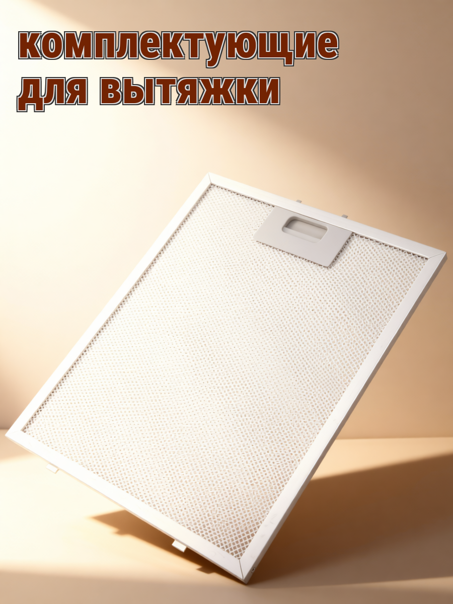 Фильтр Для Вытяжки Кухонной Фильтр Вытяжки Замена 33.00X26.20X0.90Cm