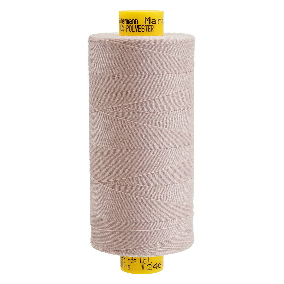 Нитки Mara 120/1000 м универсальные, 100% полиэстер Gutermann 700207 (1246 пудровый беж), 10 шт