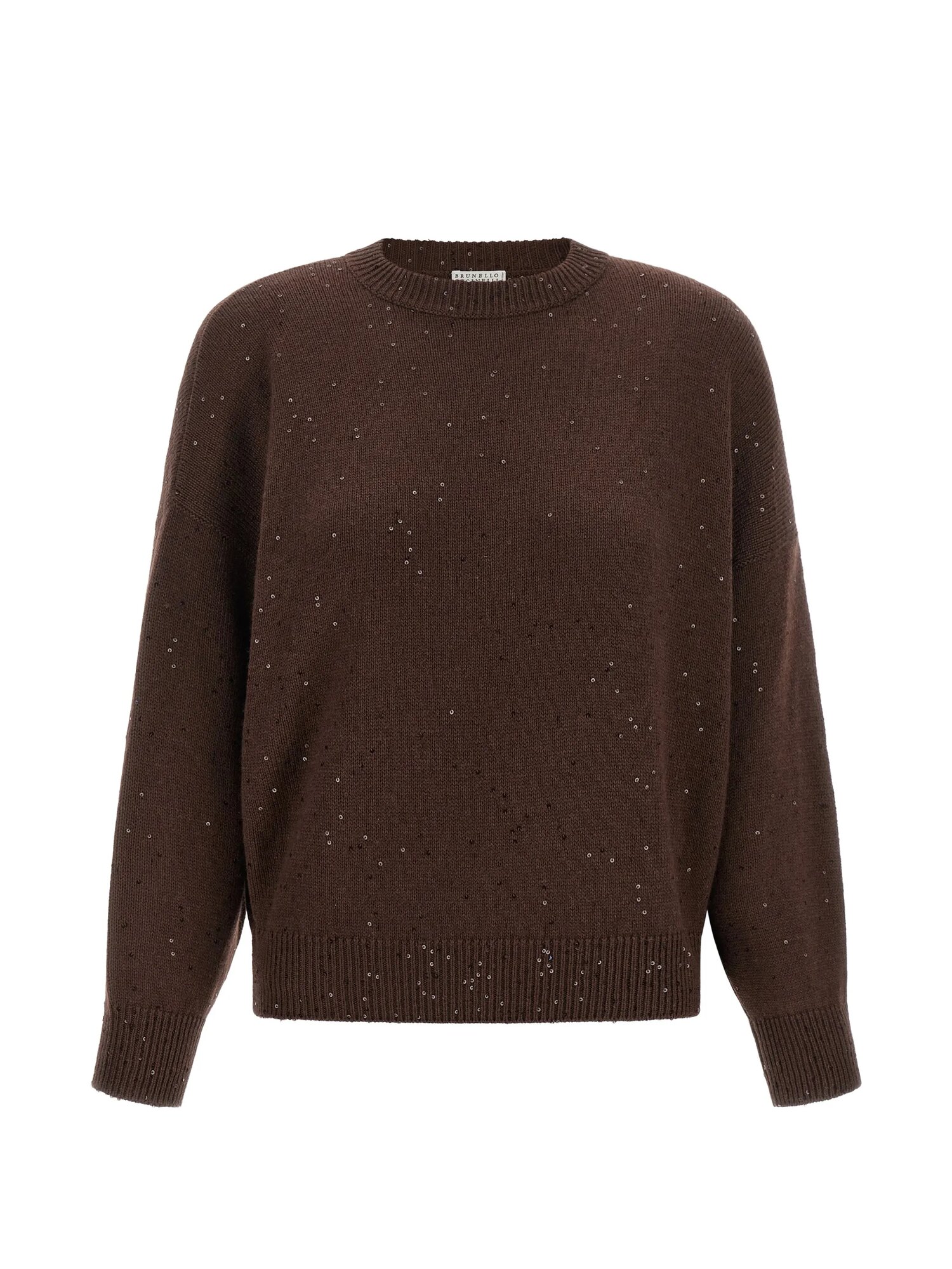 Свитер Diamante sequin-embellished sweater