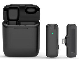 J11 Беспроводной лавальный микрофон - Type-C для Android и iPhone 15/16 совместимый