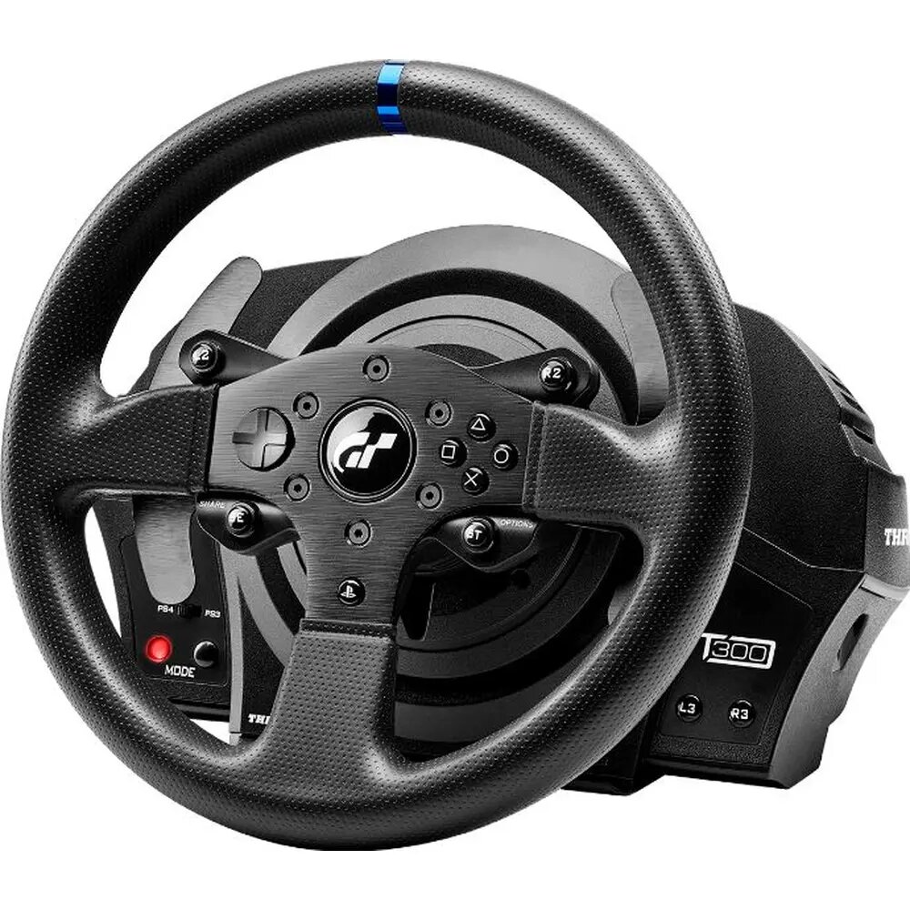 Руль Thrustmaster T300 RS Gran Turismo Edition EU Version + педали Чёрный