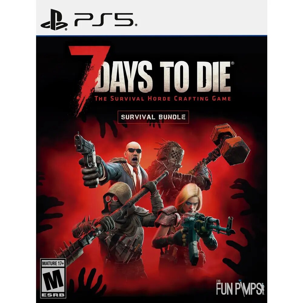 Игра 7 Days To Die - Console Edition Survival Bundle (PS5, русская версия) The Fun Pimps Blu-ray диск 18+