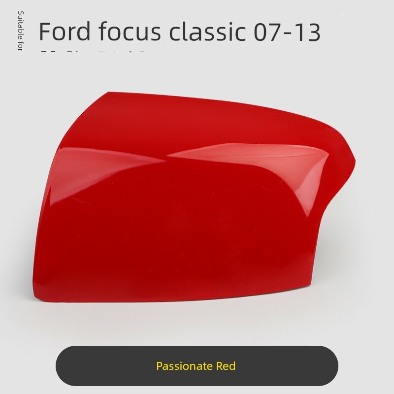 Ford Focus Sedan 2007-2013 Passenger Side Rearview Mirror Shell Passion Red for Classic Model