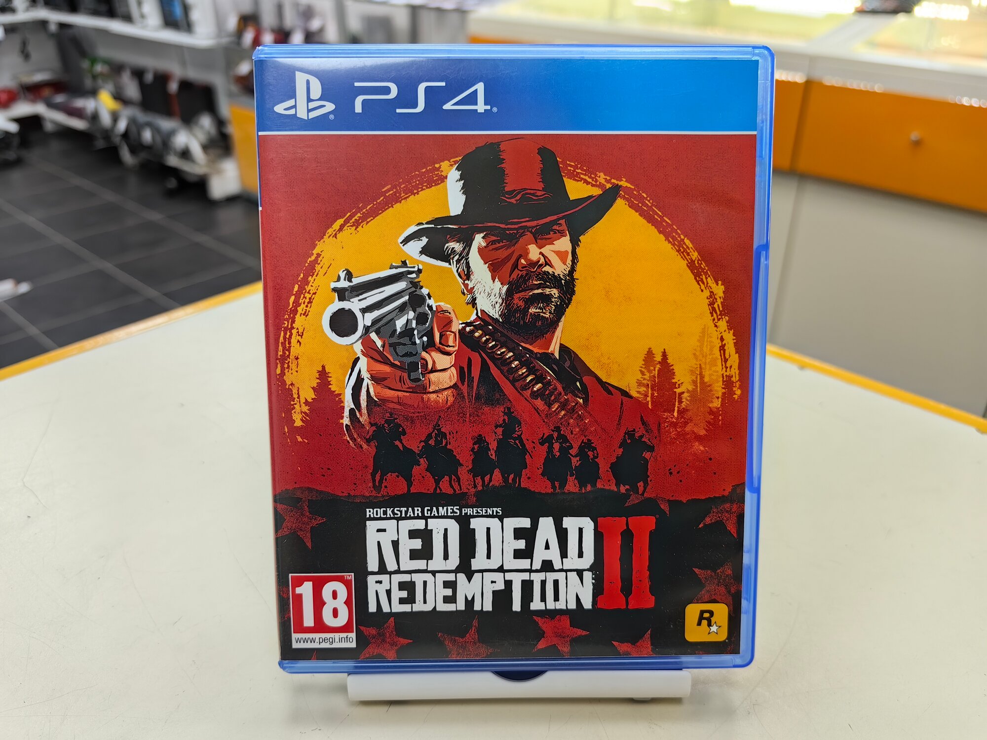 Игра RDR 2: Red Dead Redemption 2 PS4,русские субтитры,б/у