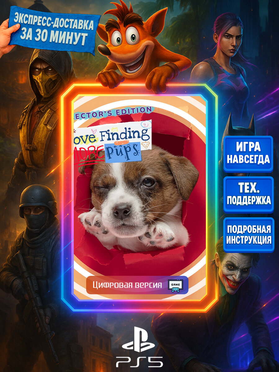I Love Finding MORE Pups Collector's Edition PS5 | Моментальная доставка | Приключения