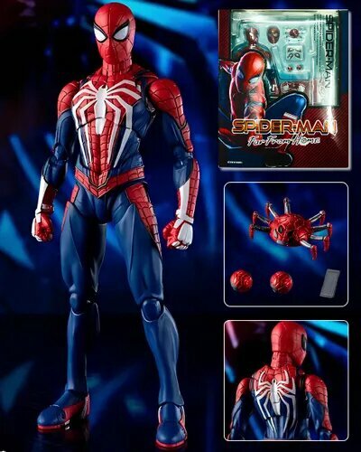 Фигурка Человек Паук: Вдали от дома / Spider Man Far from Home PS4 game version (15см)