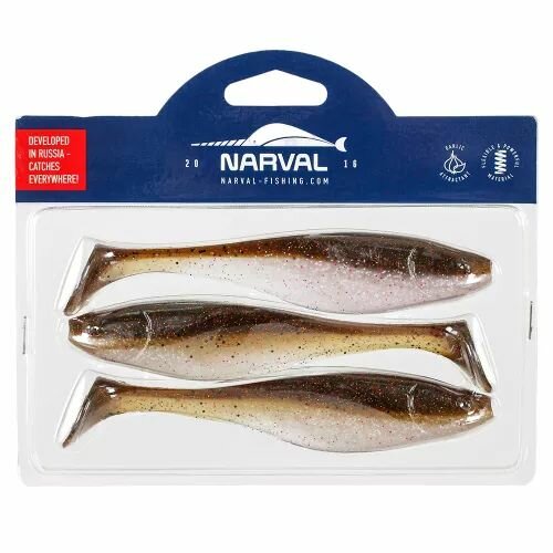 Силиконовая приманка Narval Commander Shad 14cm #011 3шт.