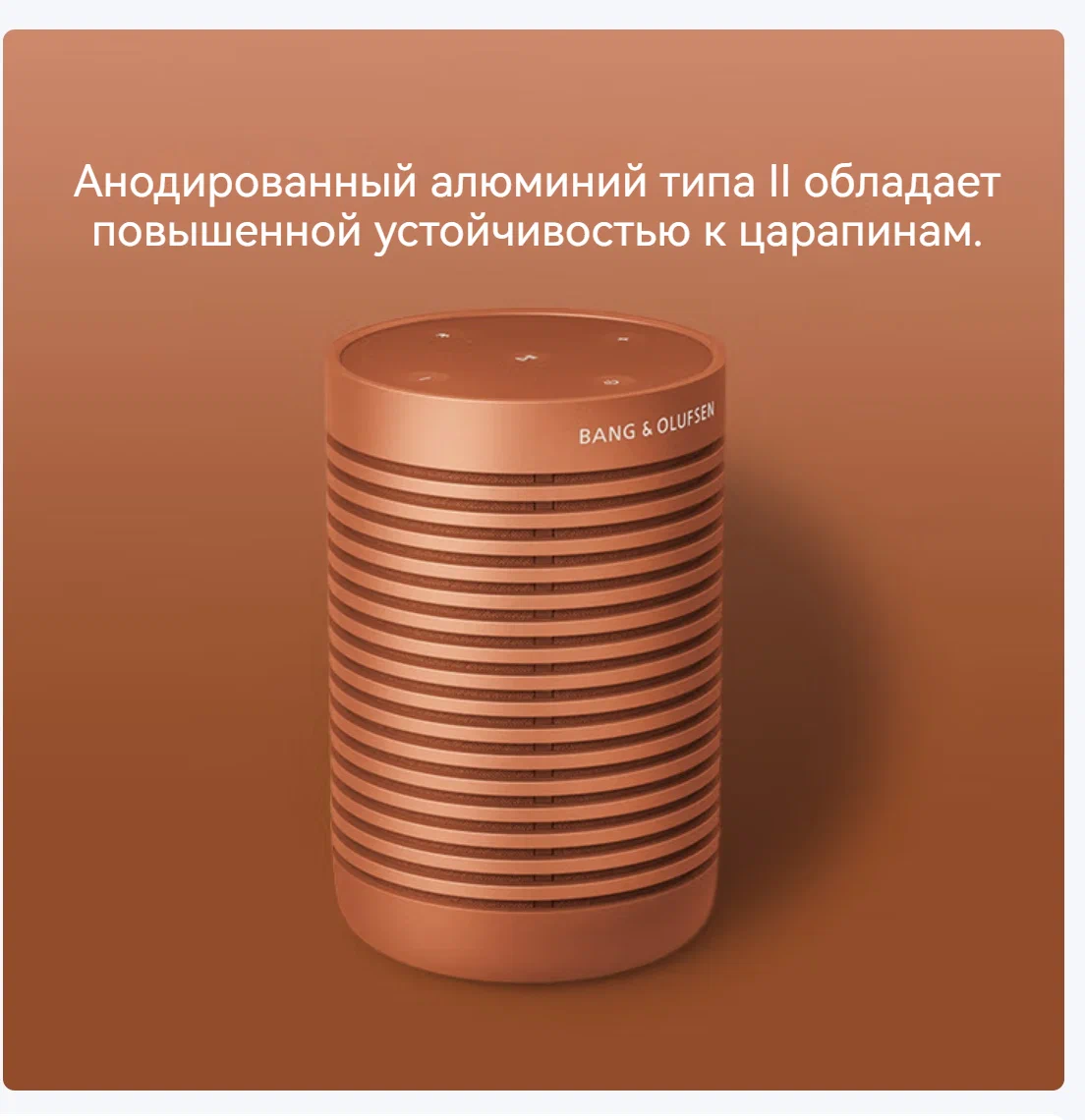 Портативная акустика Bang & Olufsen Beosound Explore, 60 Вт, grey mist