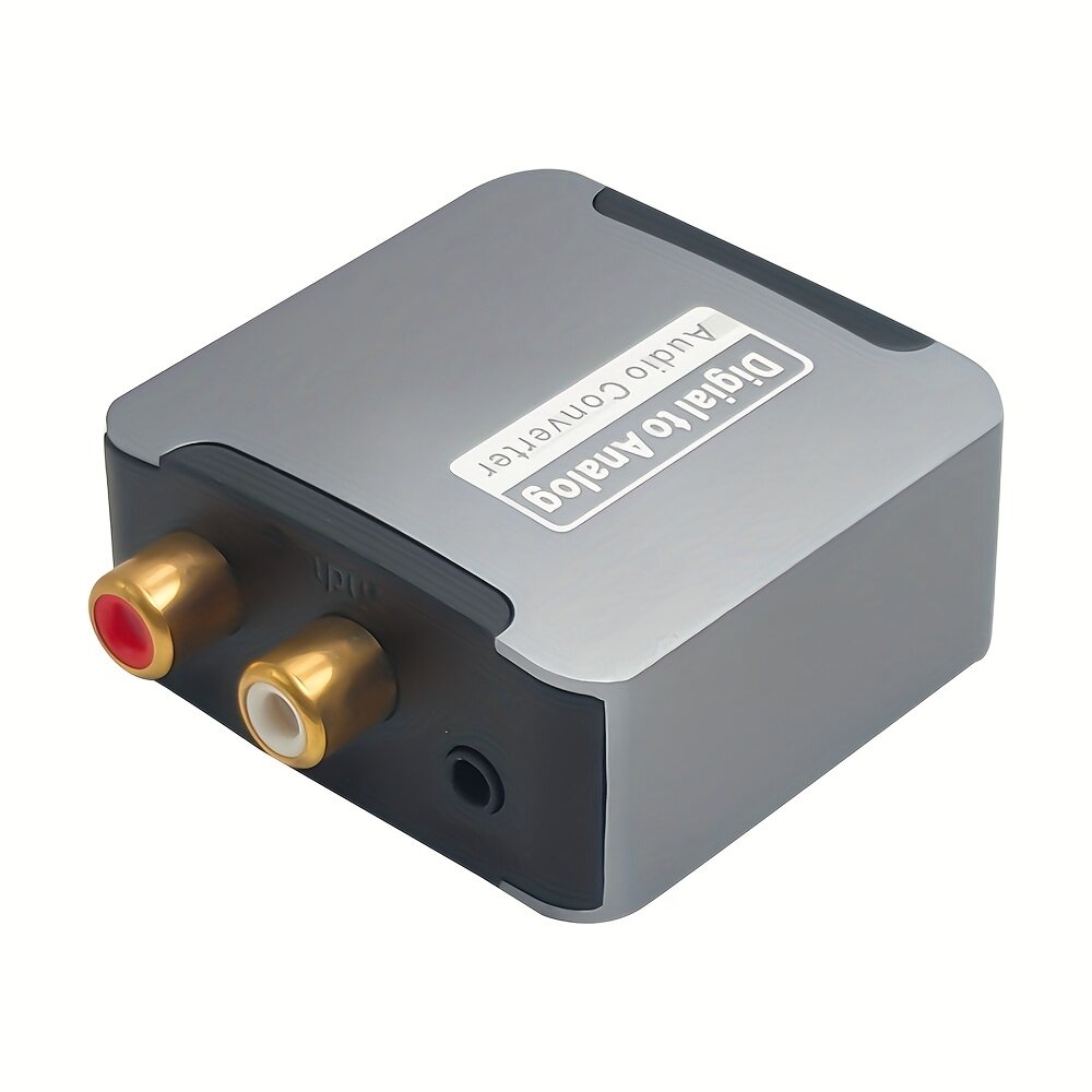 Оптический/SPDIF в RCA аудиоконвертер адаптер 192 кГц, синий, для телевизоров Sharp/Sony/Samsung