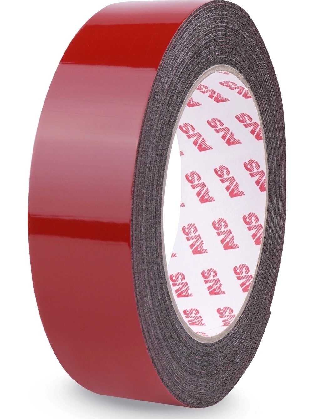 Лента клейкая двусторонняя AVS SCH-023 (1шт.) 30 mm x 5 m, толщина 1 мм, цвет черный, вспененная основа