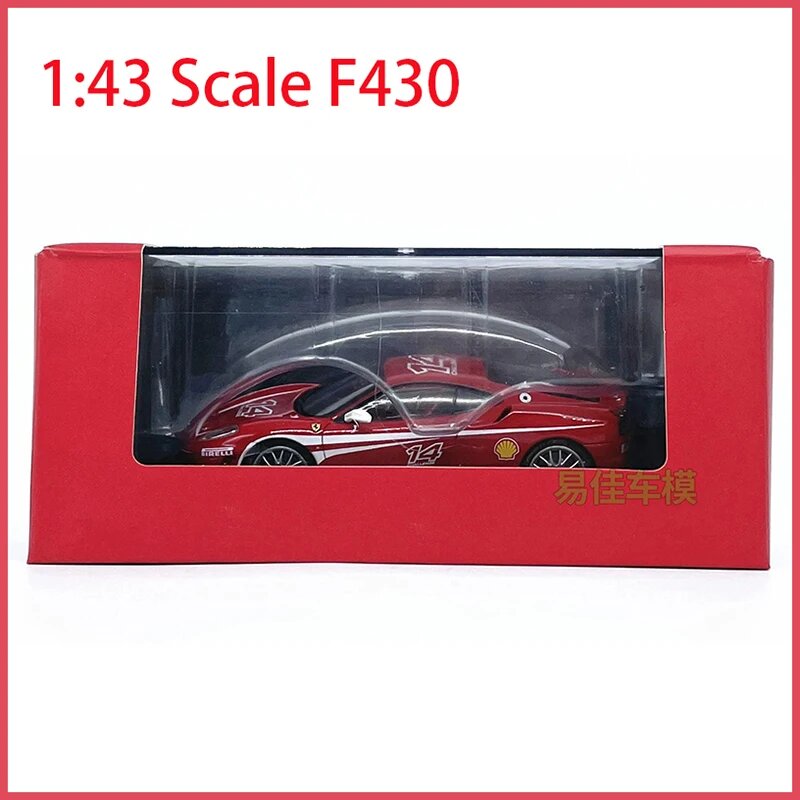 Статичная модель автомобиля WELLY F430 1:43