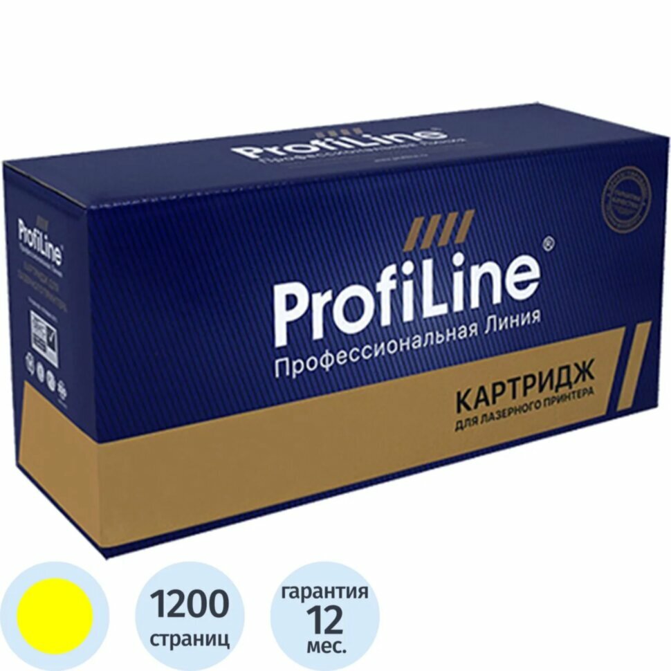 Картридж лазерный ProfiLine TK-5220Y жел. для Kyocera Ecosys M5521cdn, 1909306