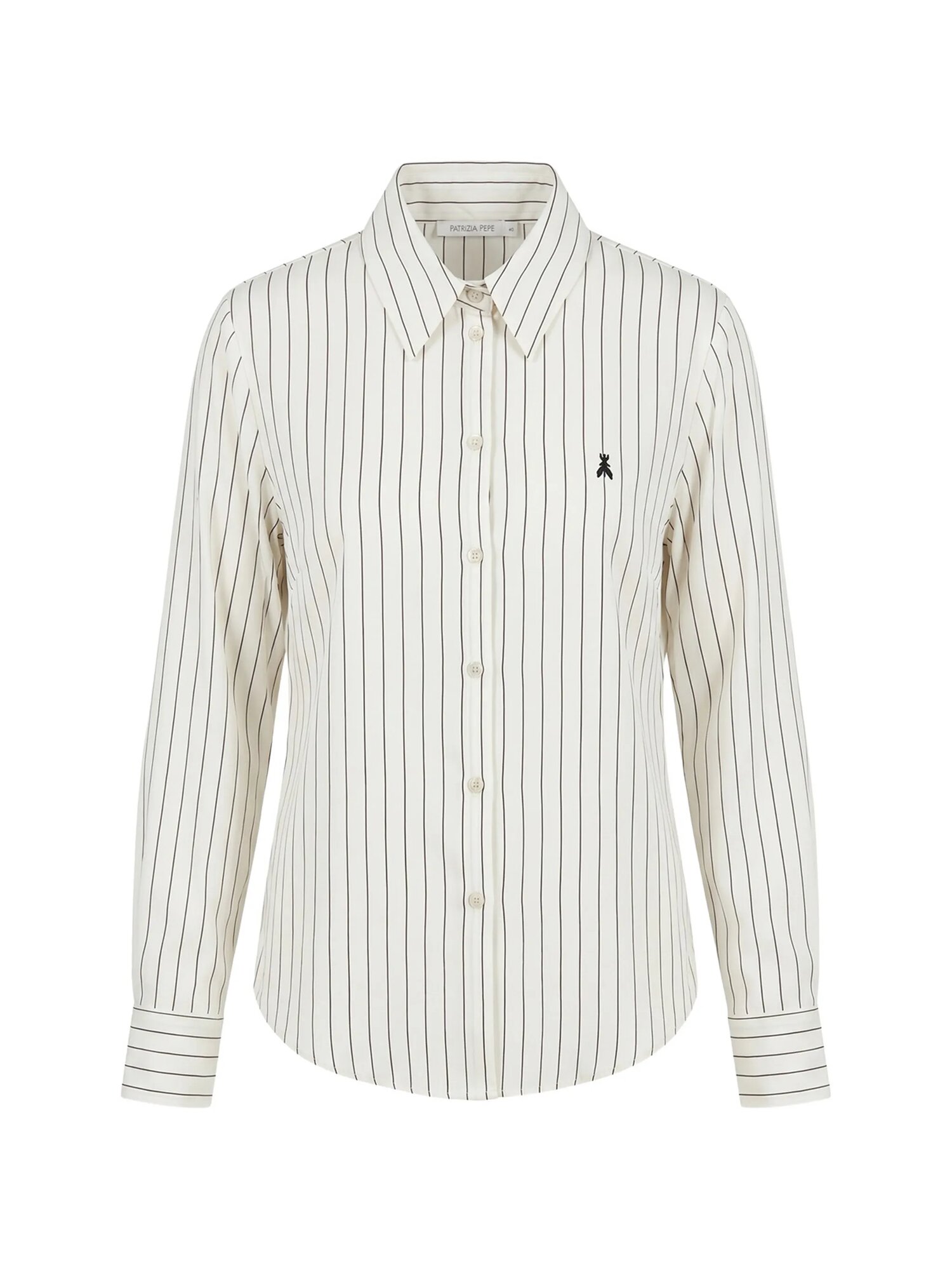 Рубашка Striped long-sleeve shirt