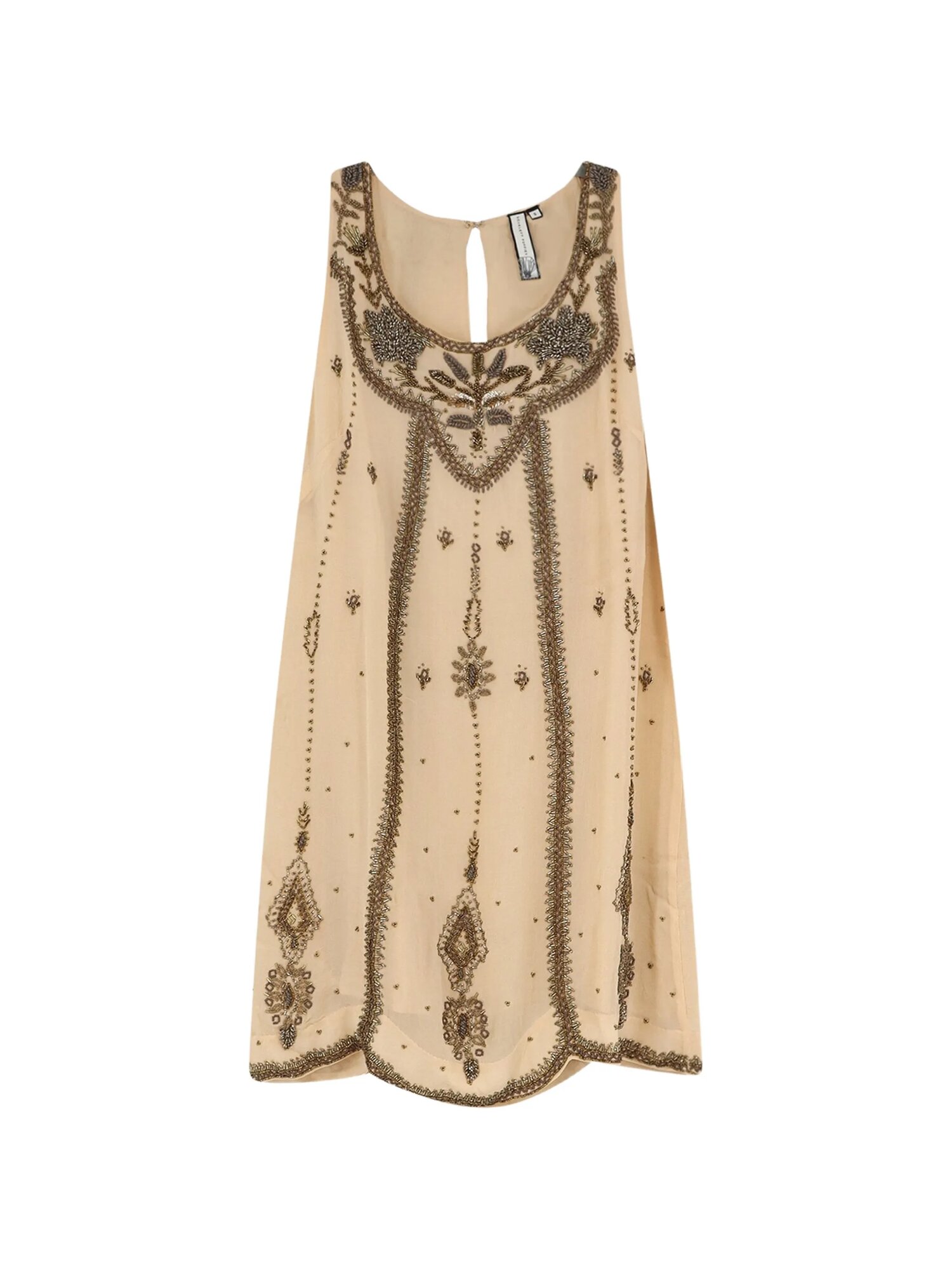 Платье Anabel beaded-embroidery mini dress