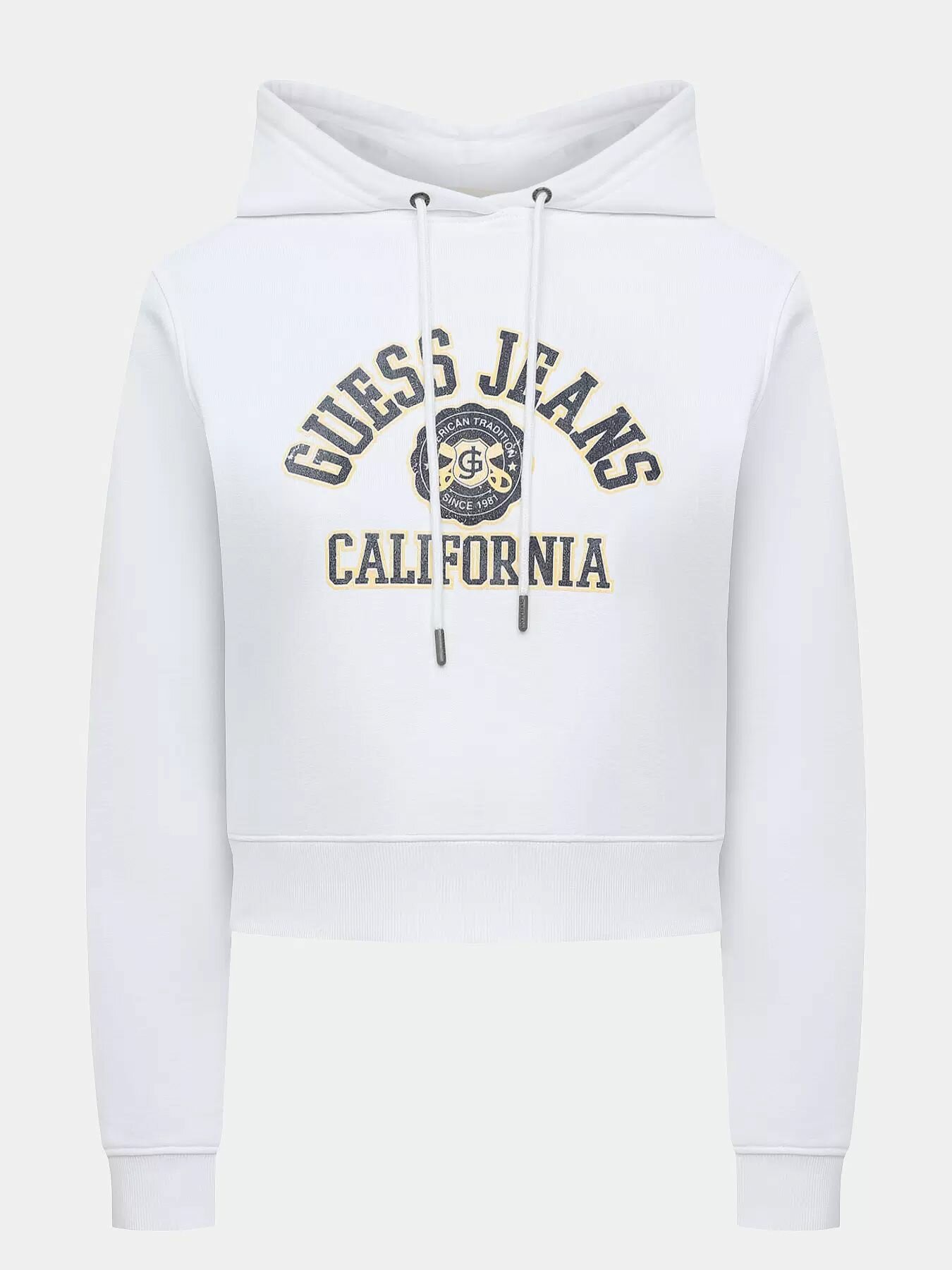 Худи GUESS, размер XS, , белый