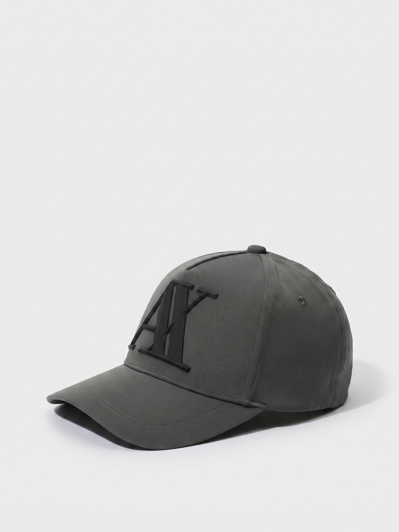 Бейсболка Armani Exchange для мужчин, размер Б/Р, хаки — фото 1