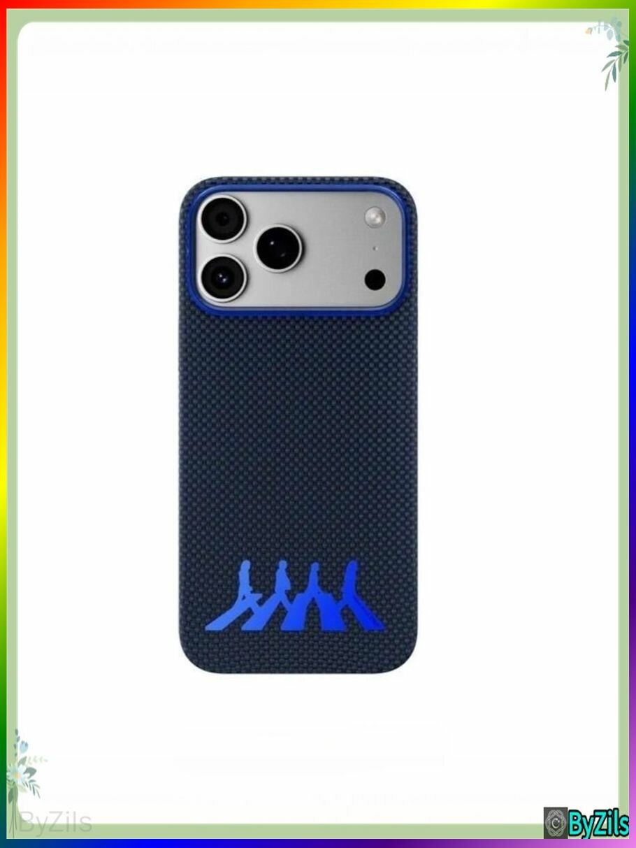 Чехол AIRITY Abbey Road 1969 для iPhone 17 Pro Max, Карбоновый Магнитный с MagSafe и Защитой Камеры PEEK